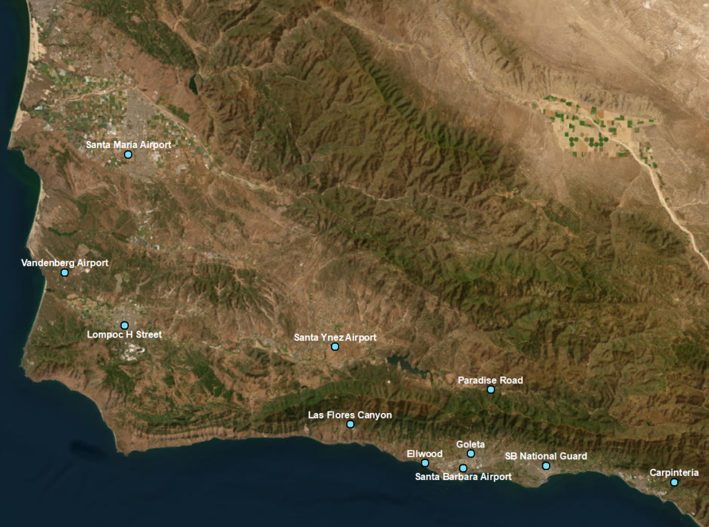 Meteorological Data | Santa Barbara County Air Pollution Control District